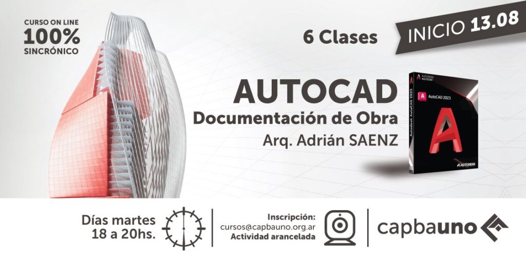 CURSO DE AUTOCAD PARA ARQUITECTOS – CapbaUno